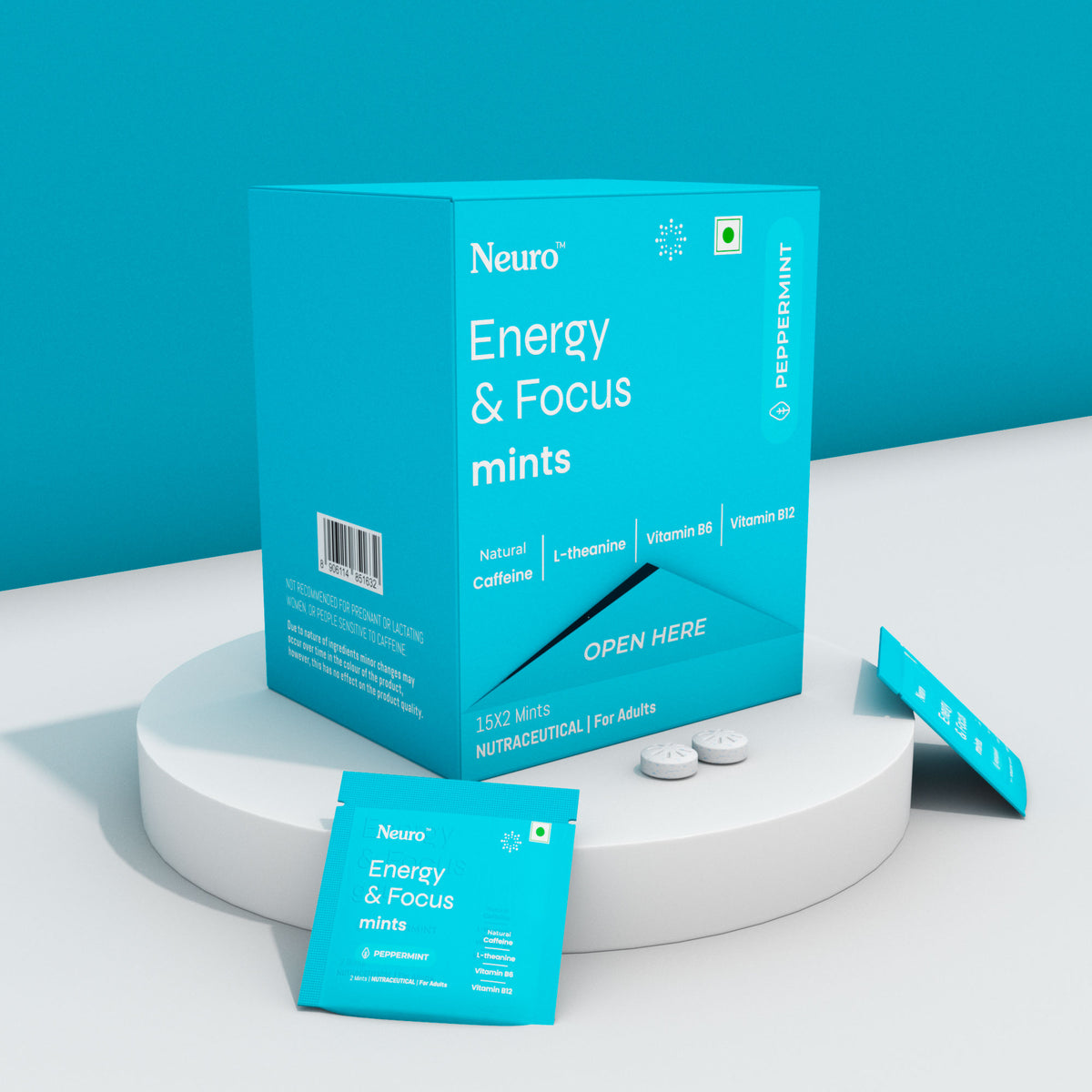 Shop Neurogum Energy & Focus Caffeine Gums & Mints – Neurogum India