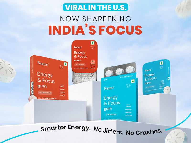 Buy Energy and Calm Chewing Gums Online – Neurogum India